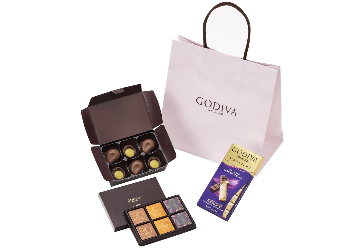 【スーパー・小売店限定ゴディバ福袋2024 中身一覧】ペーパーバッグにチョコレート詰め合わせ、店頭販売開始【ゴディバショップと別内容】 - ランチバッグ